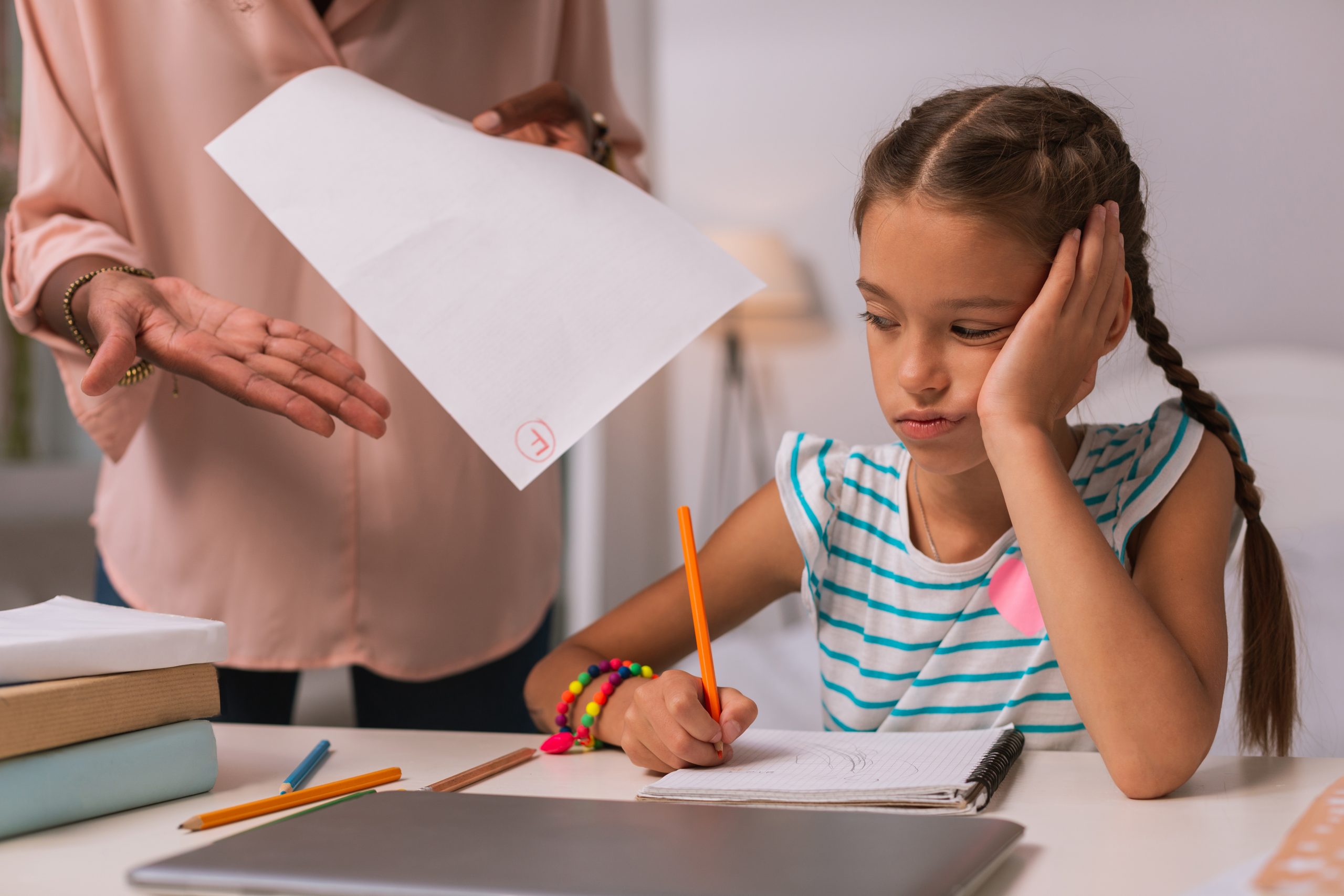 Schlechte Noten In Der Schule